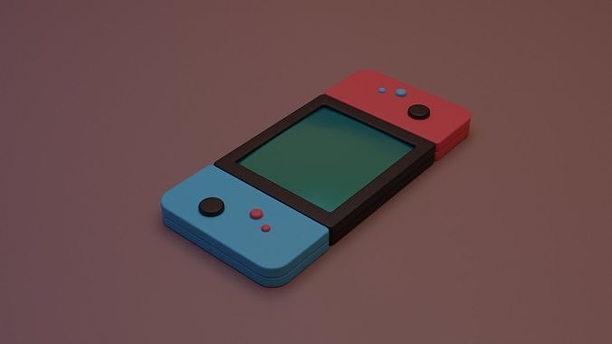 Nintendo game console 3D model | CGTrader