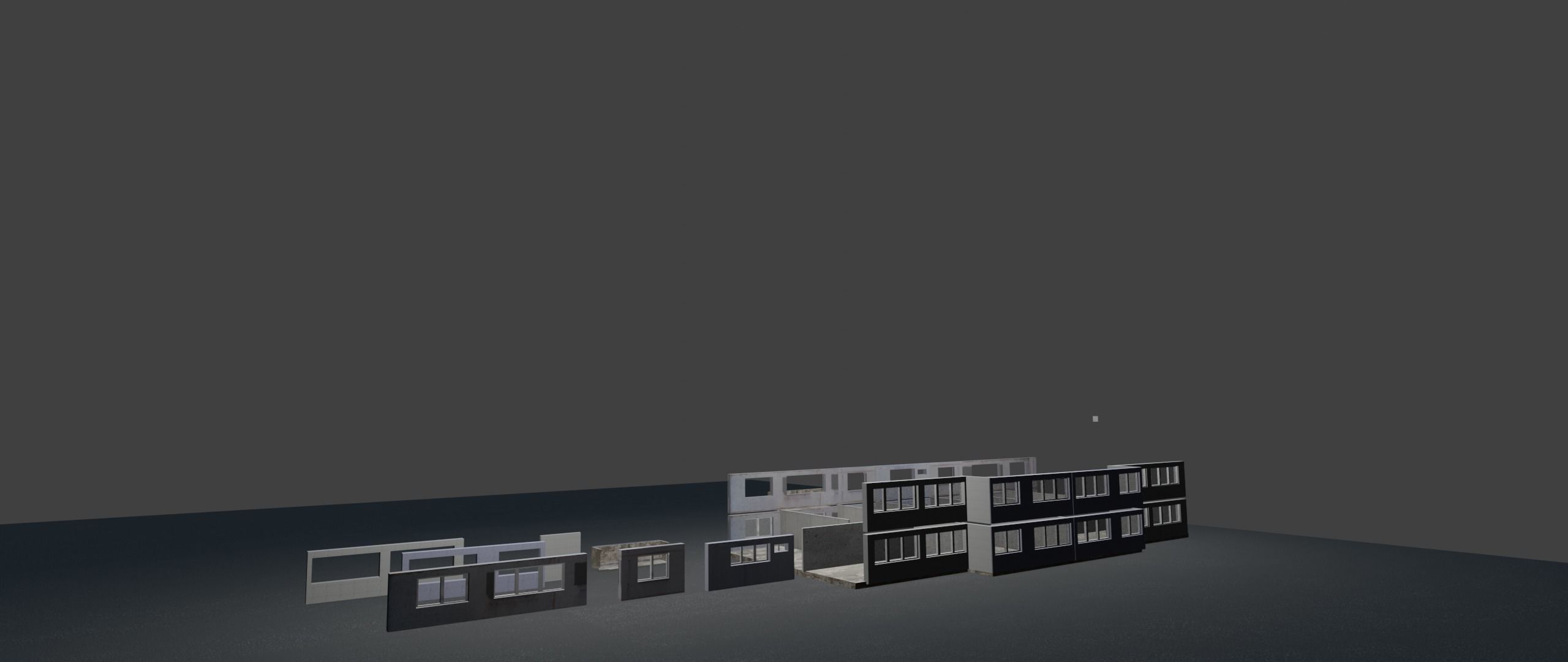 602 project apartment asset free VR / AR / low-poly 3D model rigged ...