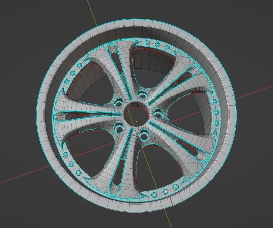 3D model Kranze Cerberus II - Wheels - Game Ready VR / AR / low-poly ...