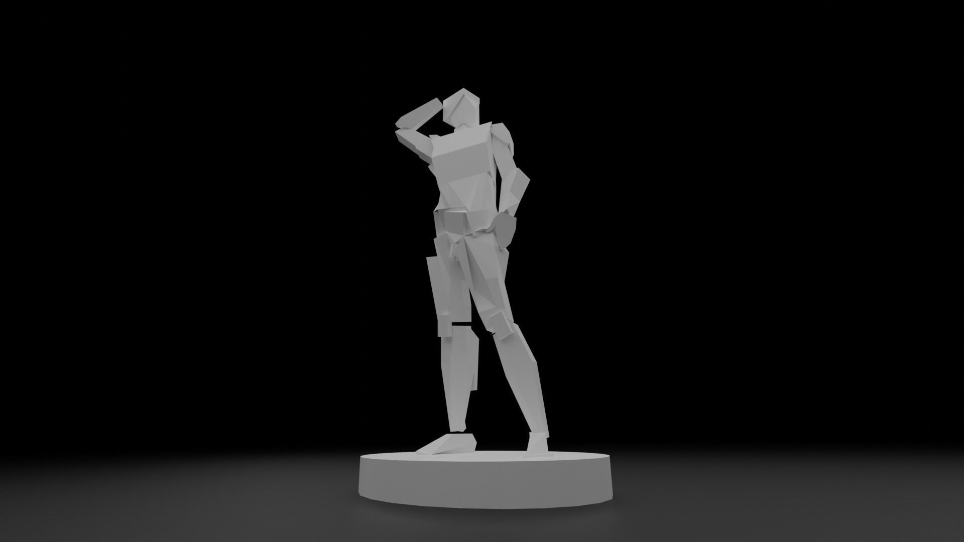 Abstract Human Sculpture for 3D Printing 3D model 3D printable | CGTrader