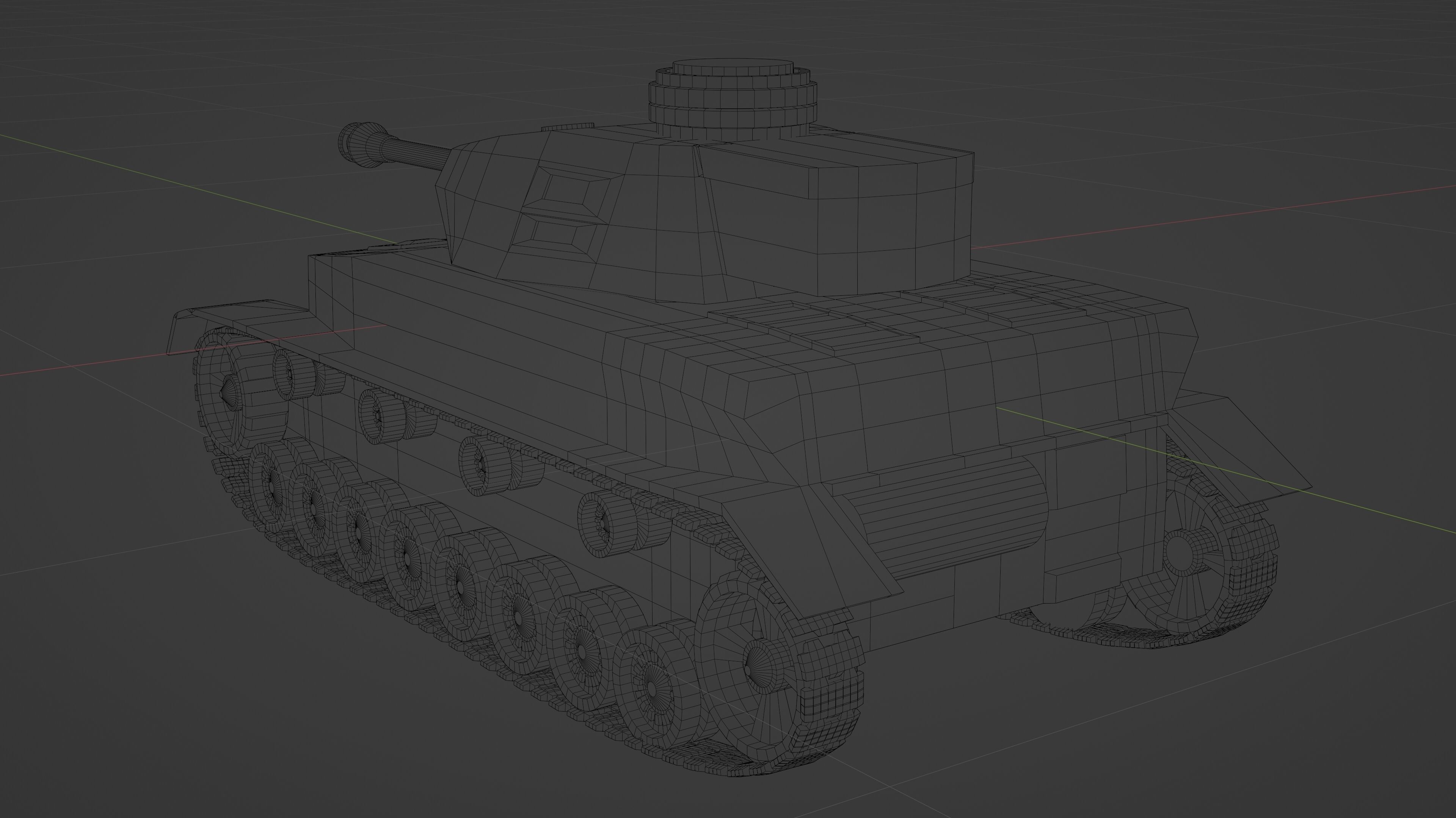 3D model Panzerkampfwagen IV Ausf G VR / AR / low-poly | CGTrader