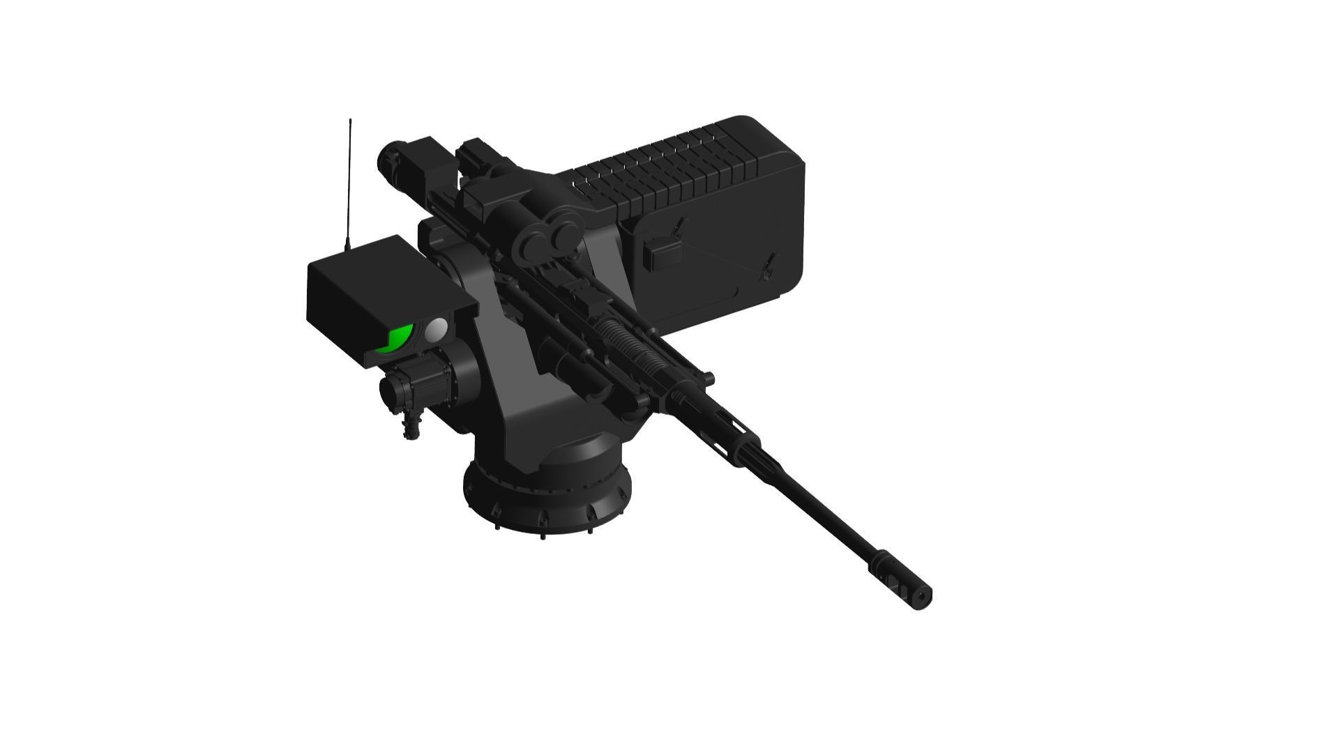 Remote Weapon Station 3D model | CGTrader