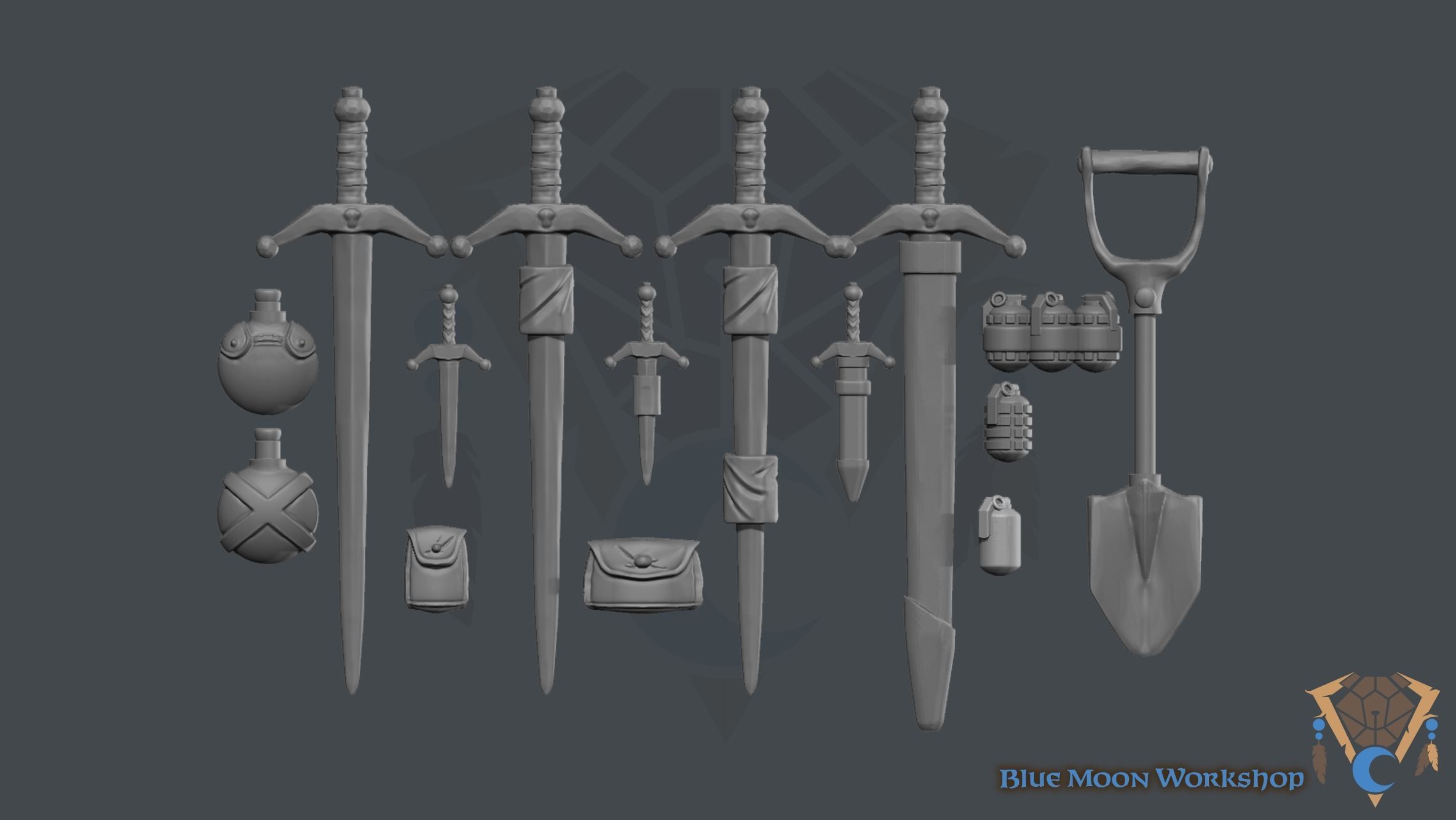 HIGHLANDER SOLDIERS - FULL KIT 3D model 3D printable | CGTrader