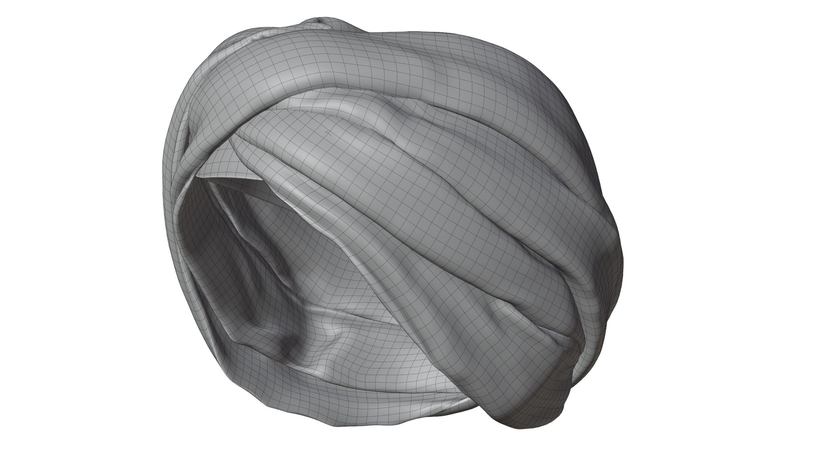 Sikh Turban 3D model | CGTrader