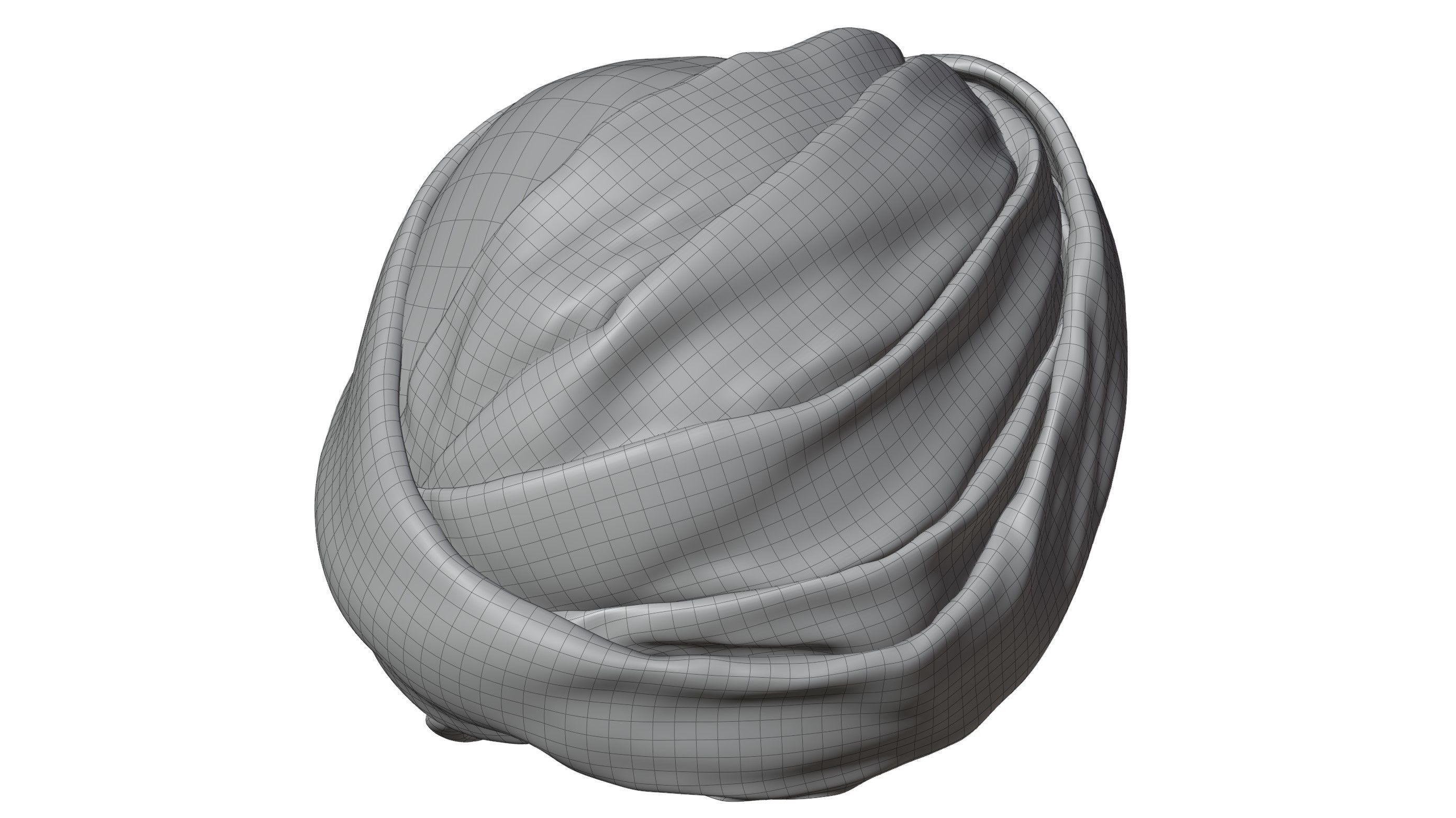 Sikh Turban 3D model | CGTrader