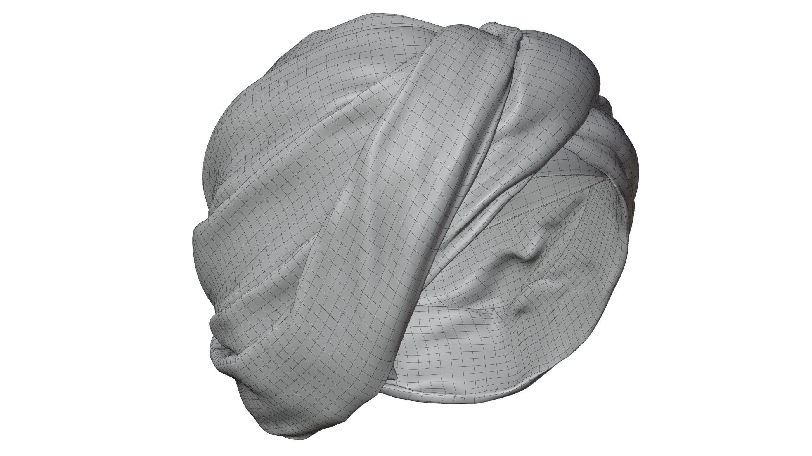 Sikh Turban 3D model | CGTrader