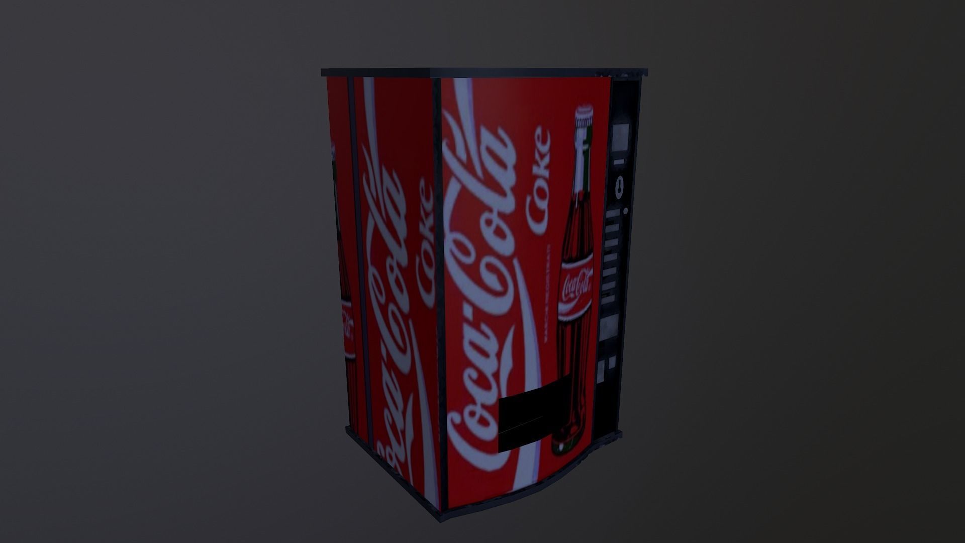Soda Vending Machine free VR / AR / low-poly 3D model | CGTrader