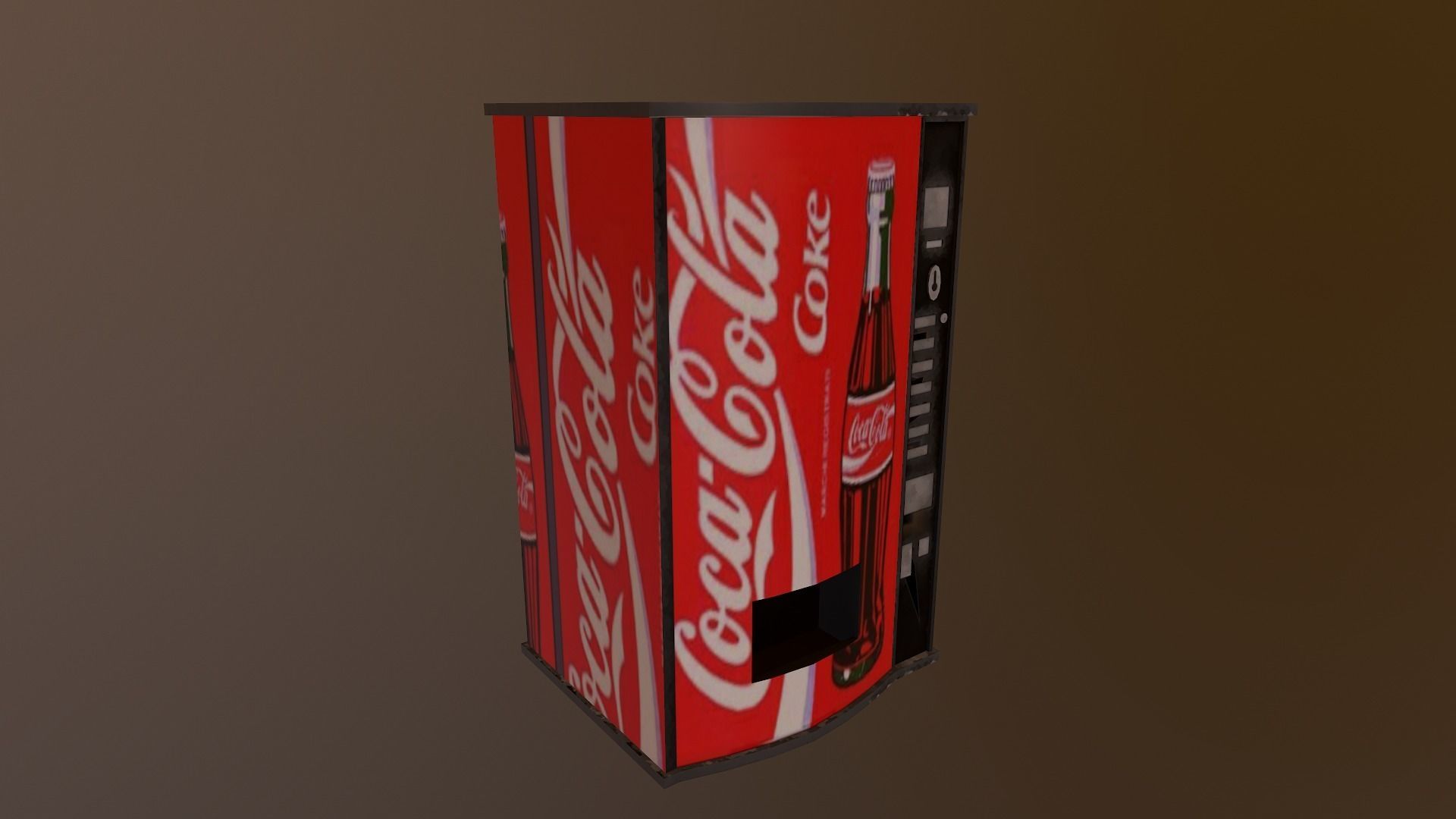 Soda Vending Machine free VR / AR / low-poly 3D model | CGTrader