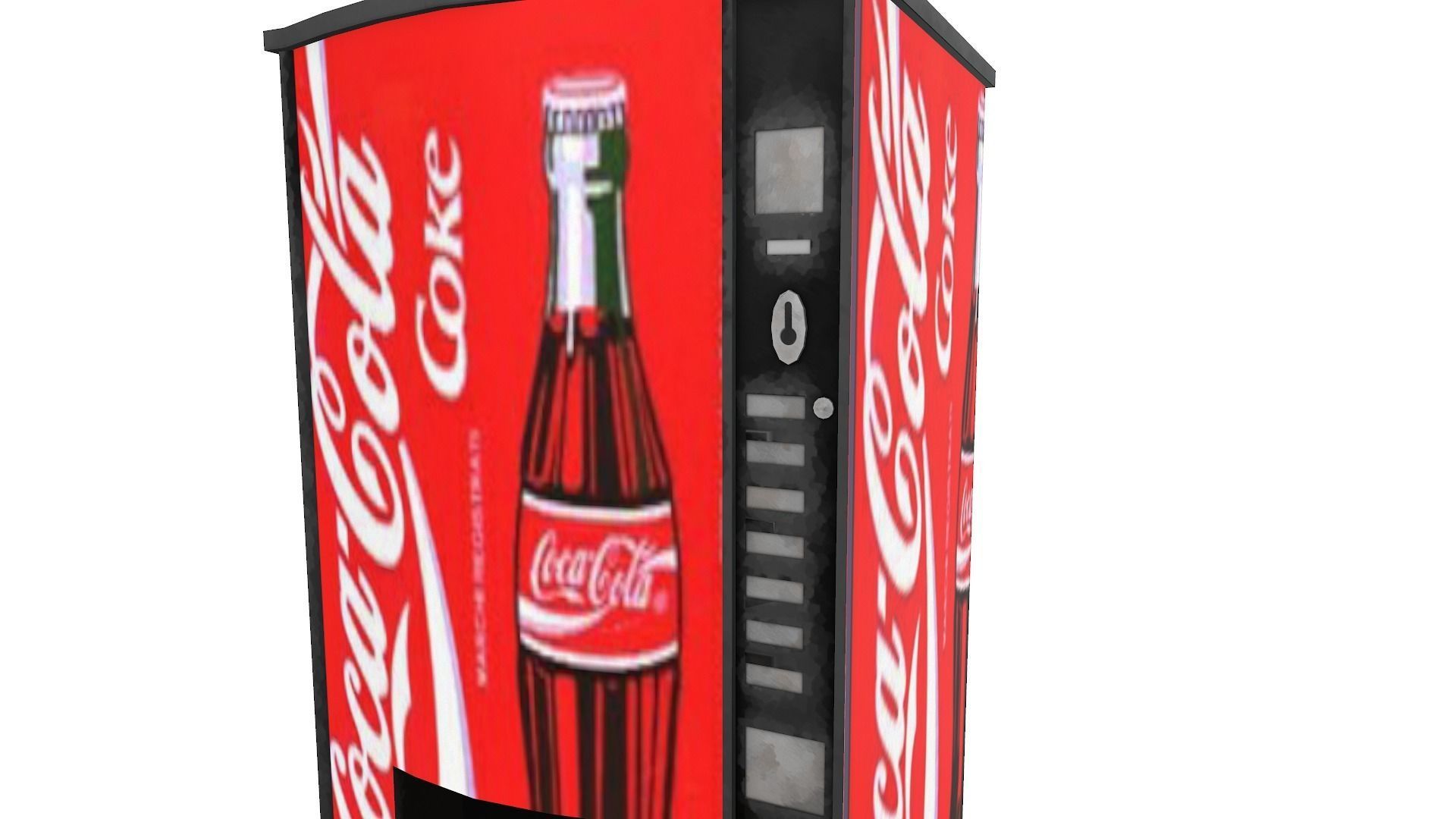 Soda Vending Machine free VR / AR / low-poly 3D model | CGTrader