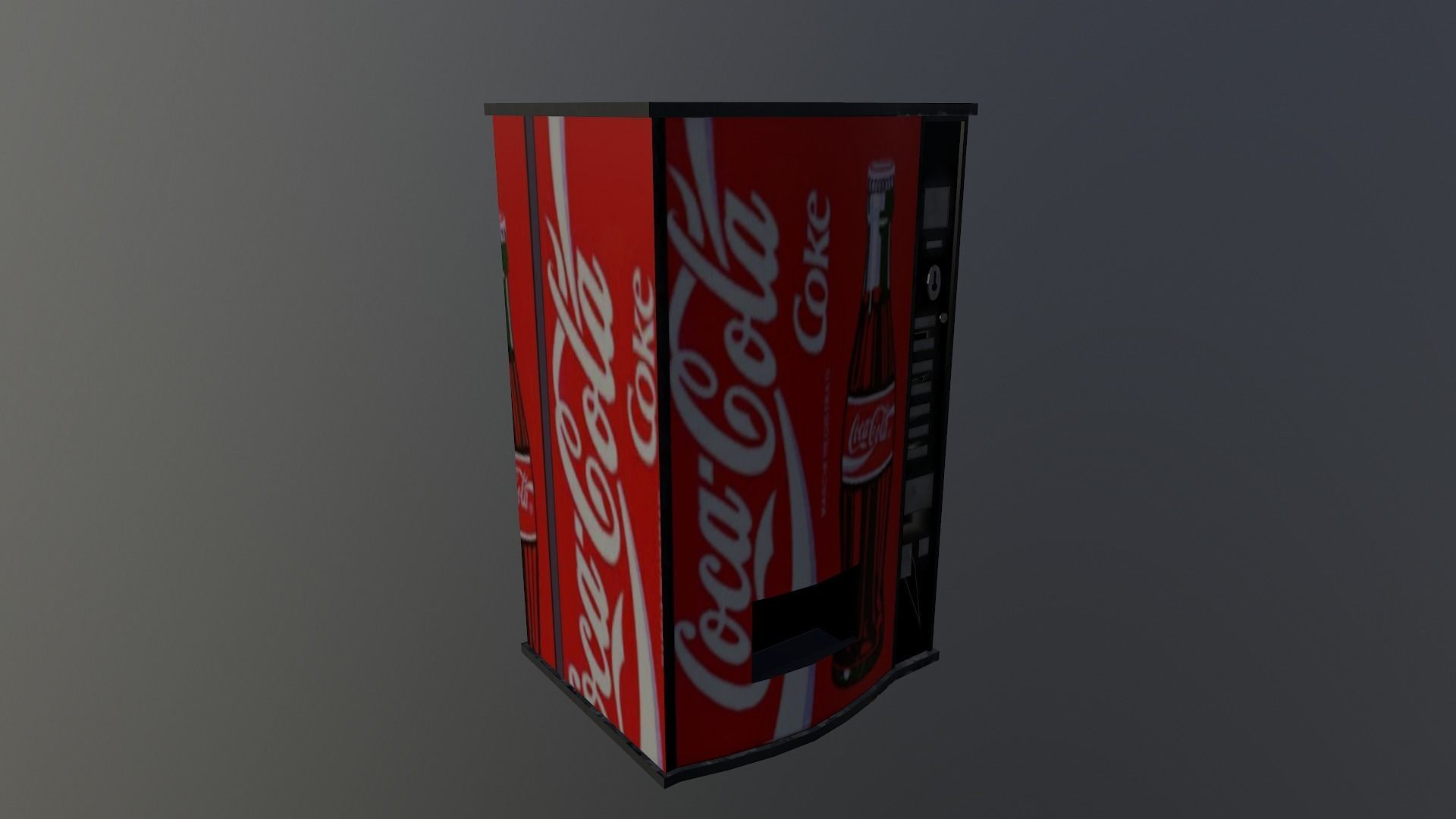 Soda Vending Machine free VR / AR / low-poly 3D model | CGTrader