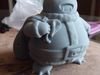 Santa Snorlax 3D model 3D printable | CGTrader