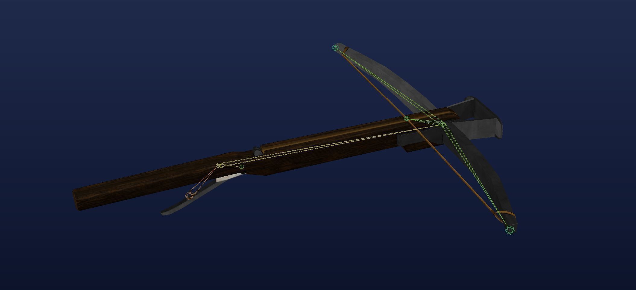 3D model Simple Medieval CrossBow VR / AR / low-poly | CGTrader