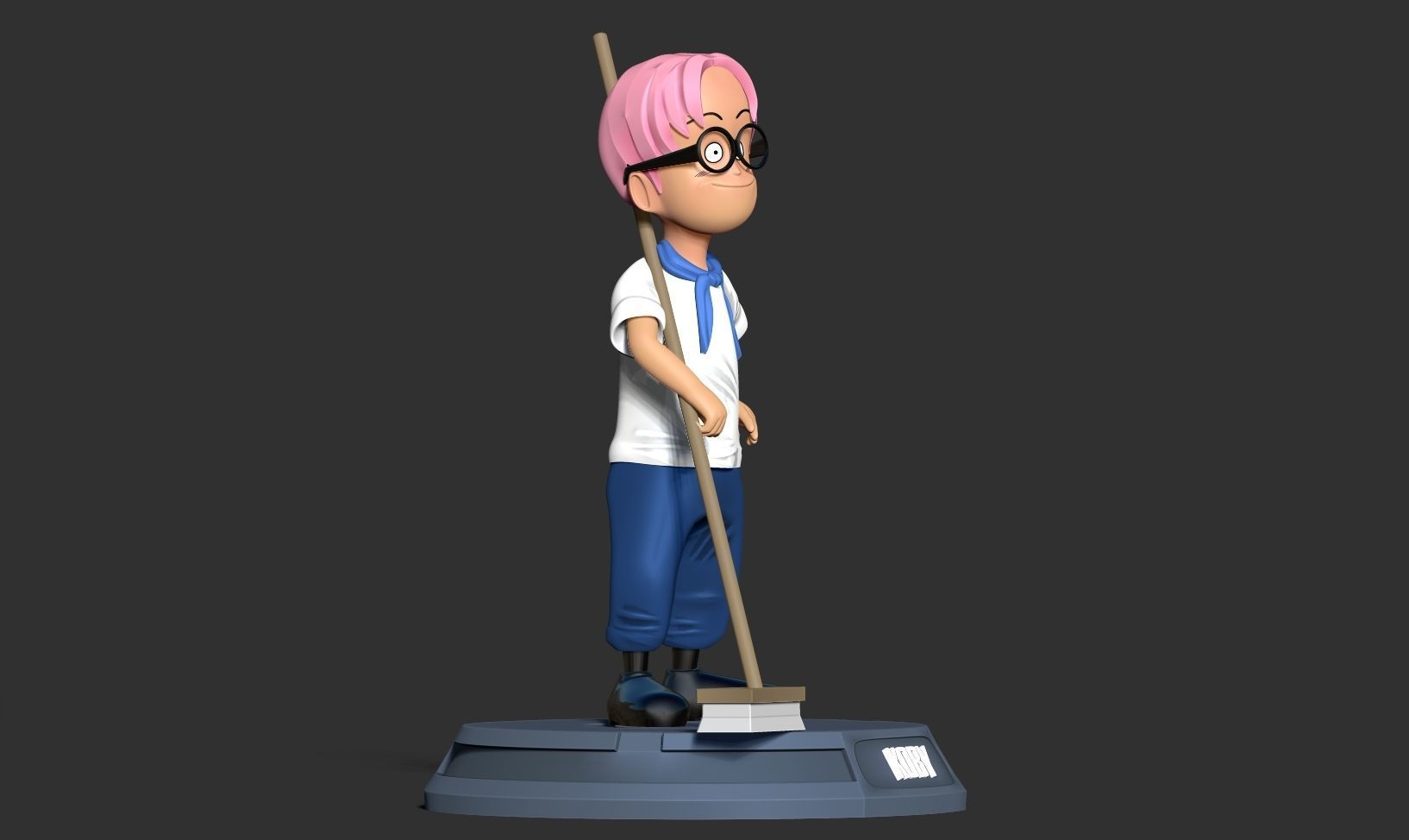 Kid Koby - One Piece Fanart 3D model 3D printable | CGTrader