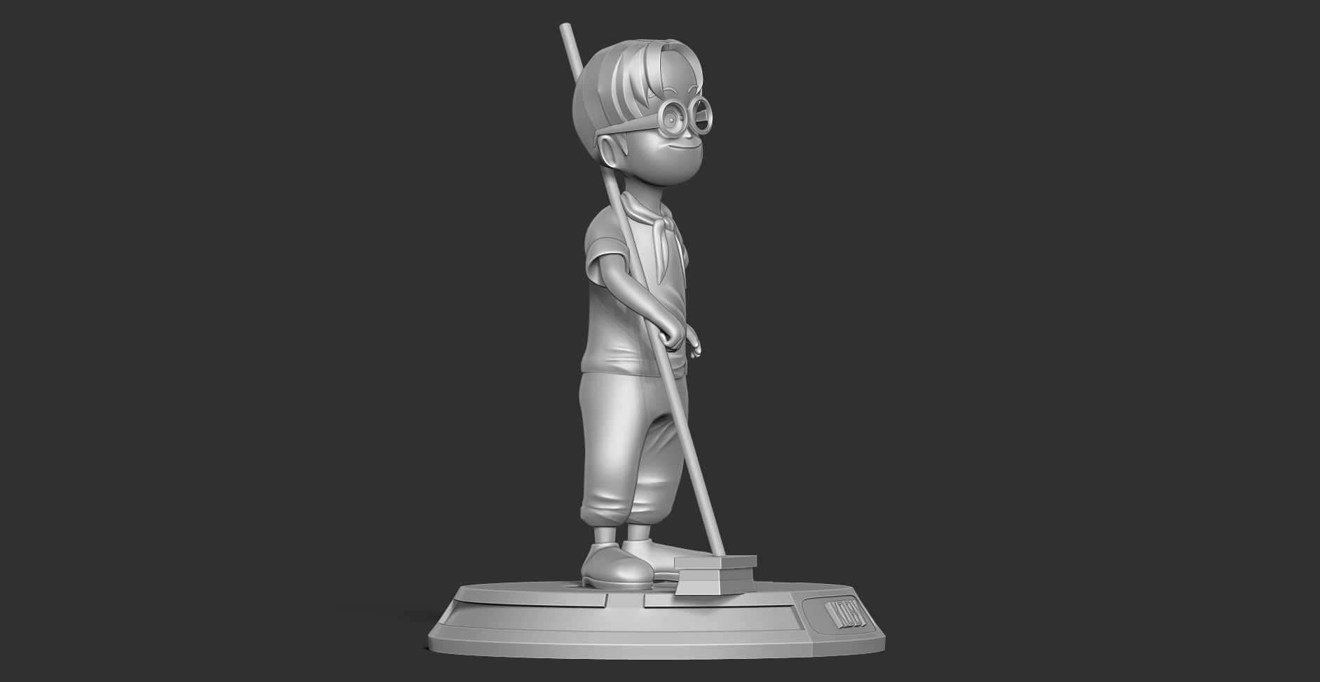 Kid Koby - One Piece Fanart 3D model 3D printable | CGTrader