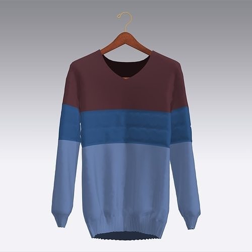 3D model Sweater VR / AR / low-poly | CGTrader