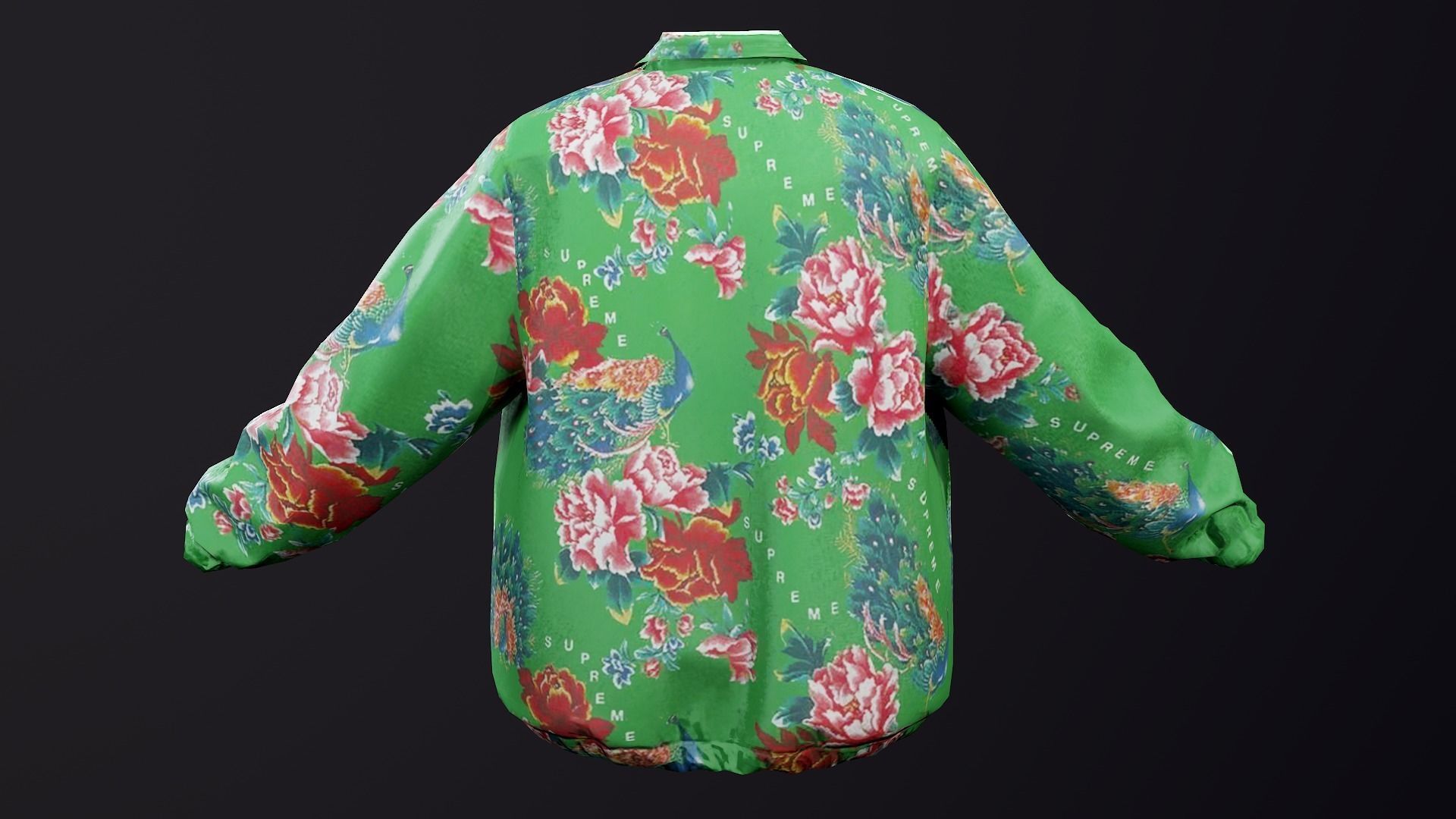 Supreme shirt lowpoly Asset 3D model | CGTrader