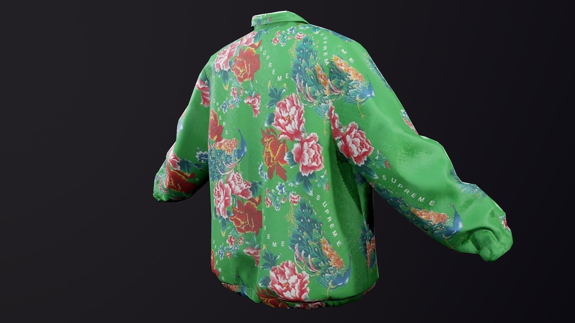 Supreme shirt lowpoly Asset 3D model | CGTrader