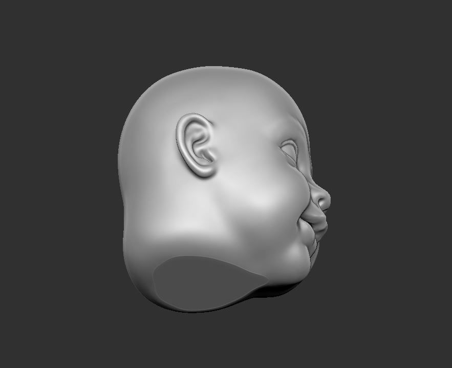 Head 67 3D model 3D printable | CGTrader