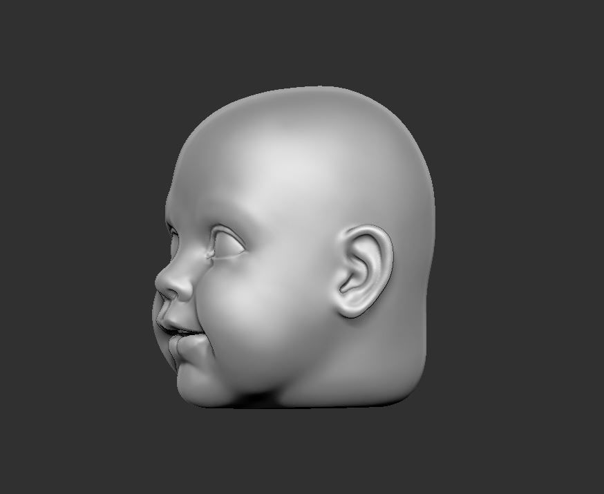Head 67 3D model 3D printable | CGTrader