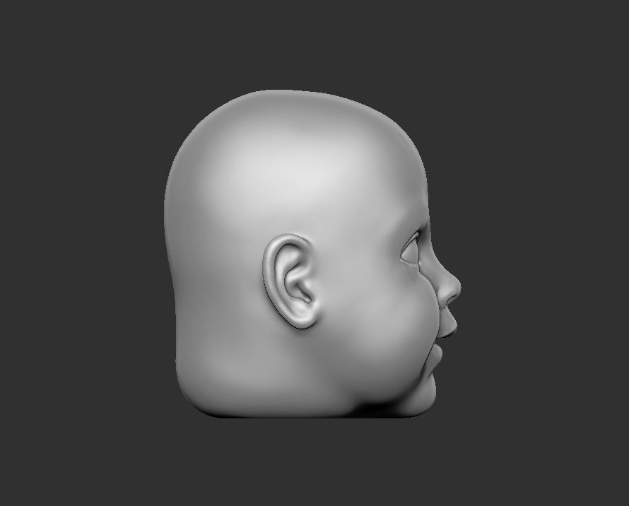 Head 67 3D model 3D printable | CGTrader