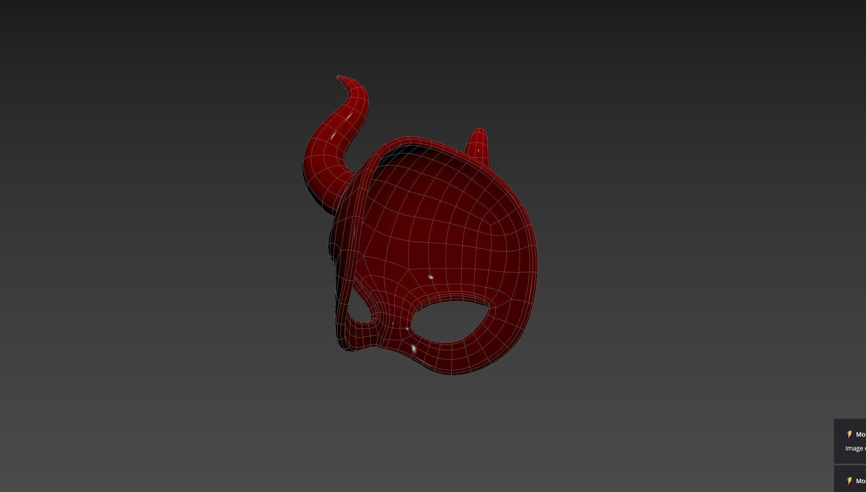 Prop203 Devil Mask 3D model | CGTrader