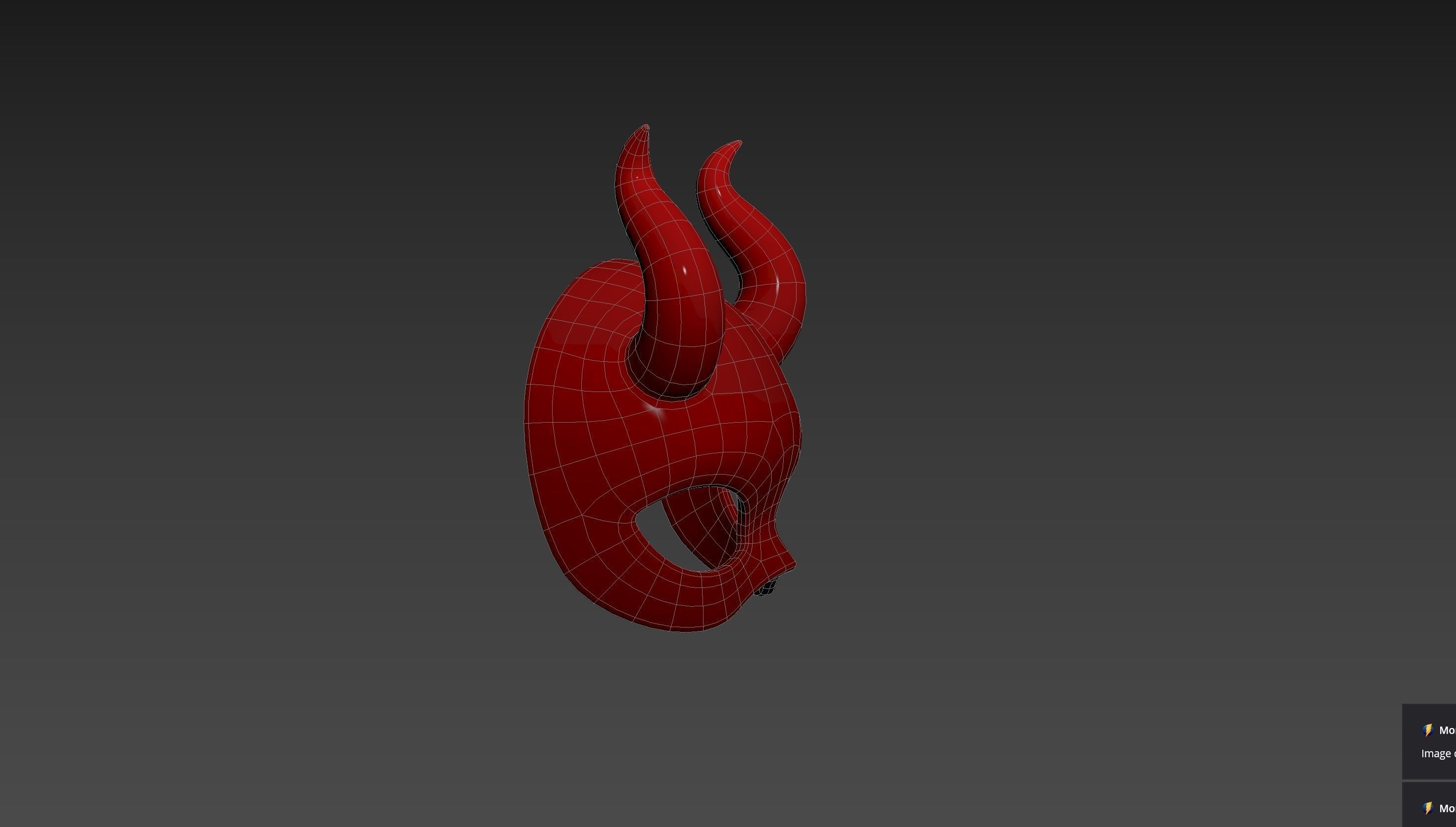 Prop203 Devil Mask 3D model | CGTrader