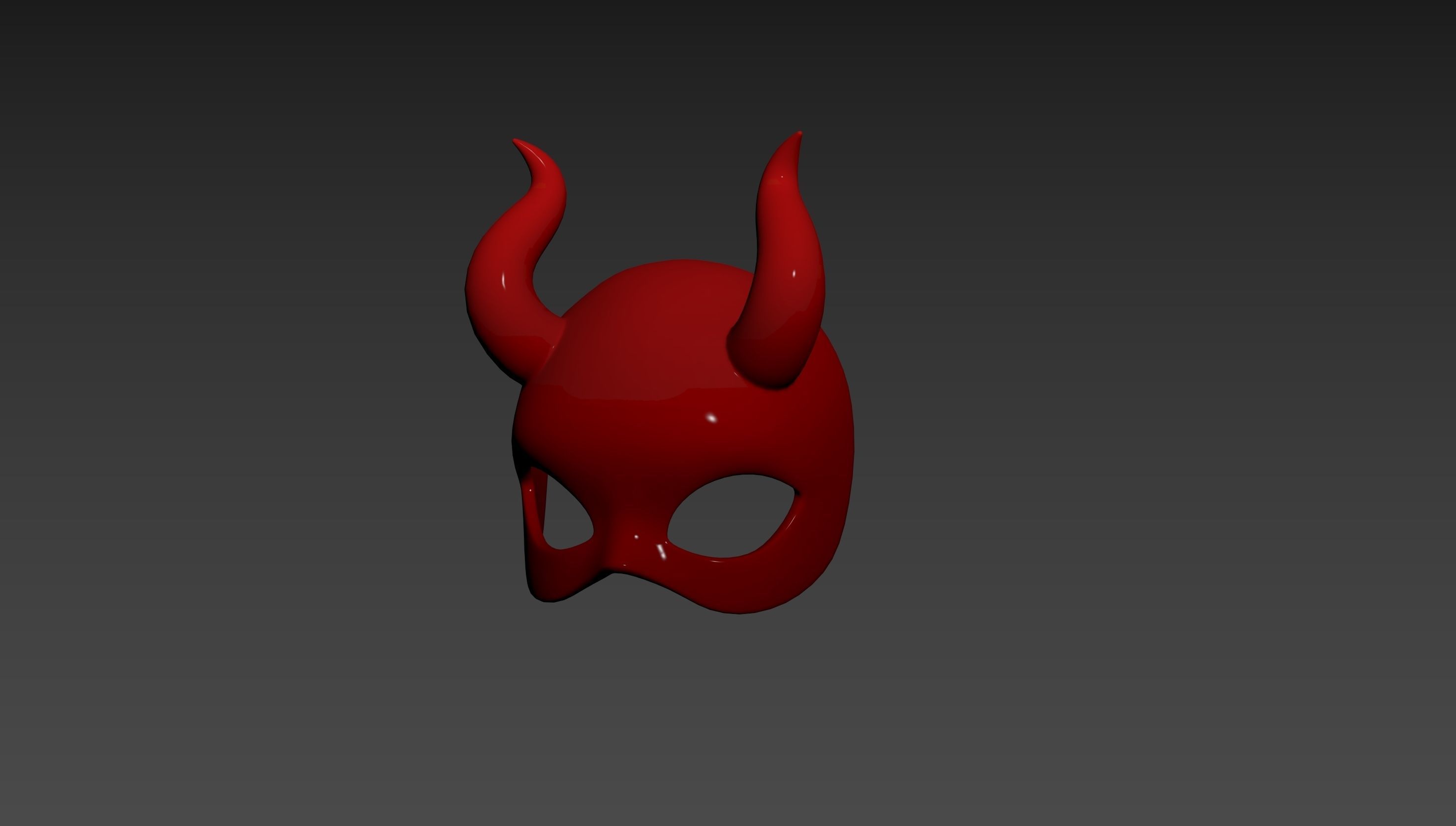 Prop203 Devil Mask 3D model | CGTrader