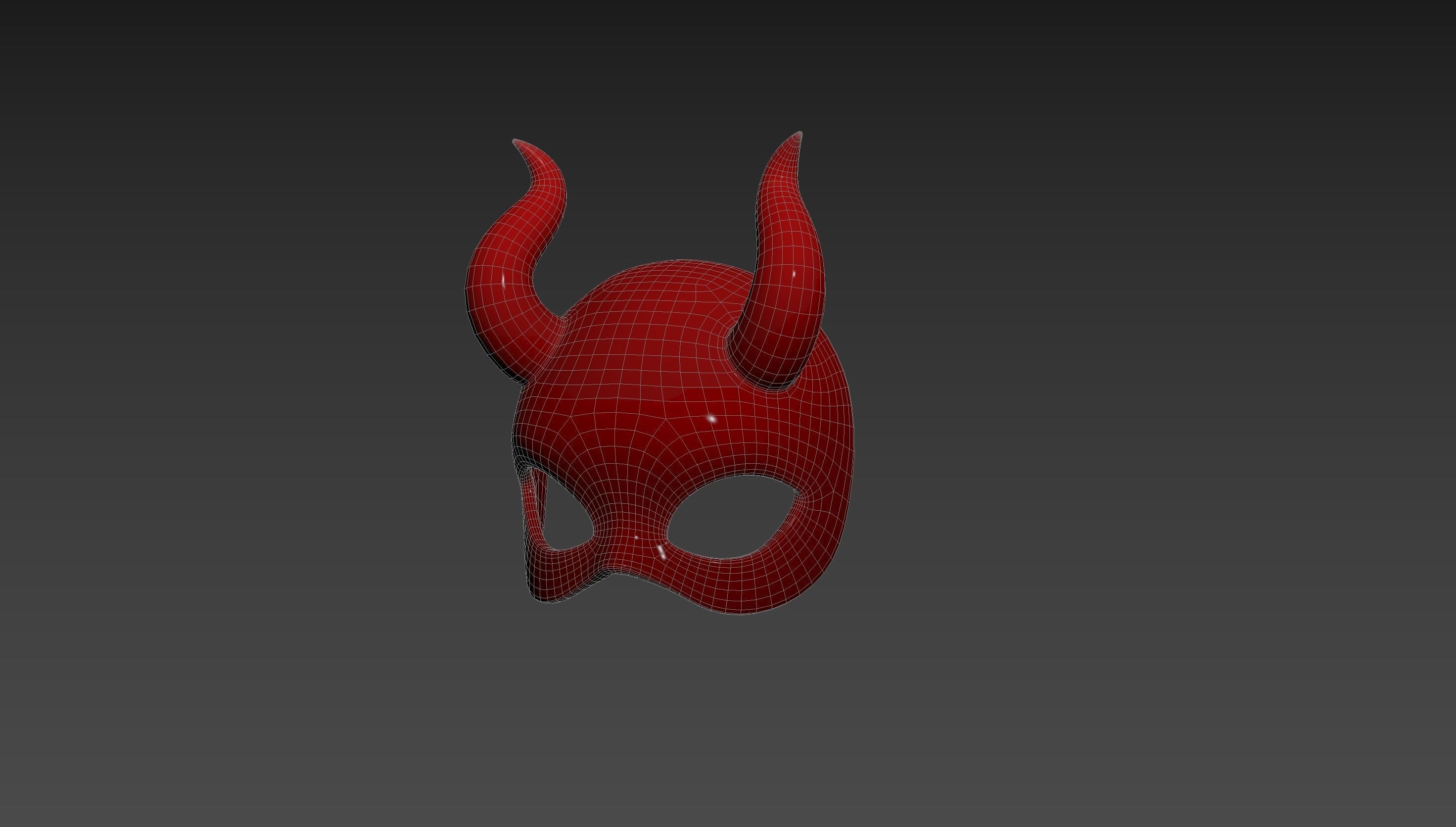 Prop203 Devil Mask 3D model | CGTrader