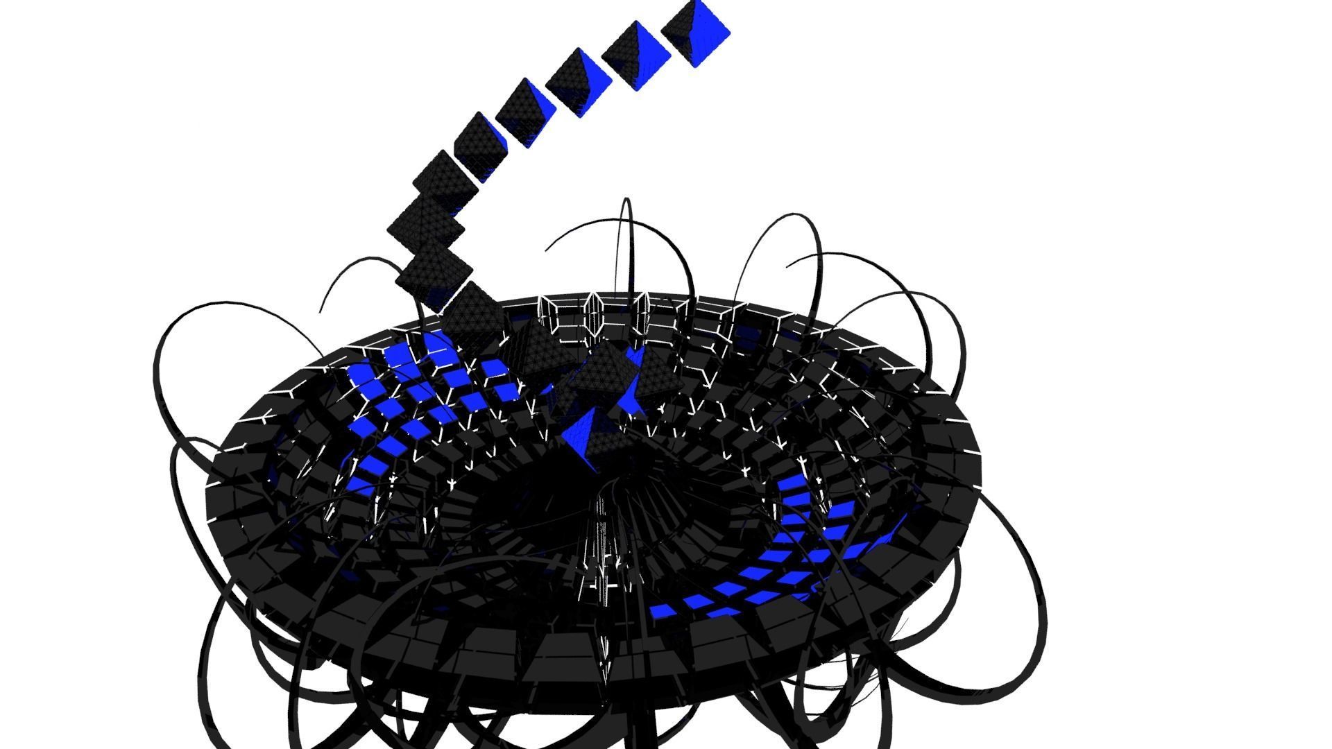 3D model Abstract sci fi thingy VR / AR / low-poly | CGTrader
