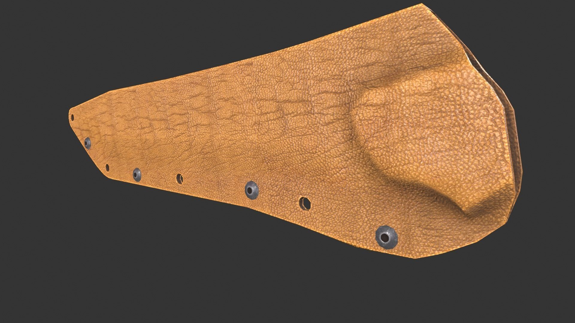 3D model Steel Eagle Knife 107D with Sheath VR / AR / low-poly | CGTrader