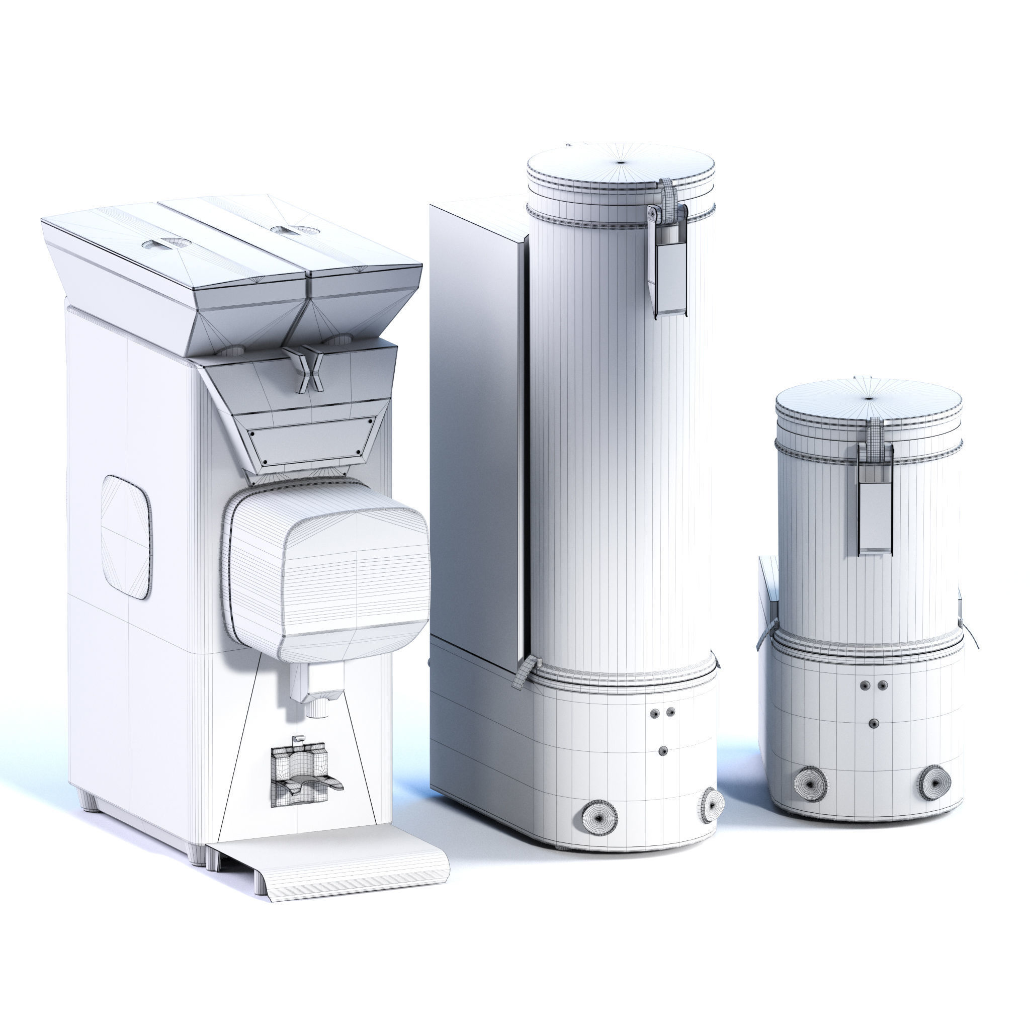 Sanremo x one Grinder and Coffee Freshness 3D model | CGTrader