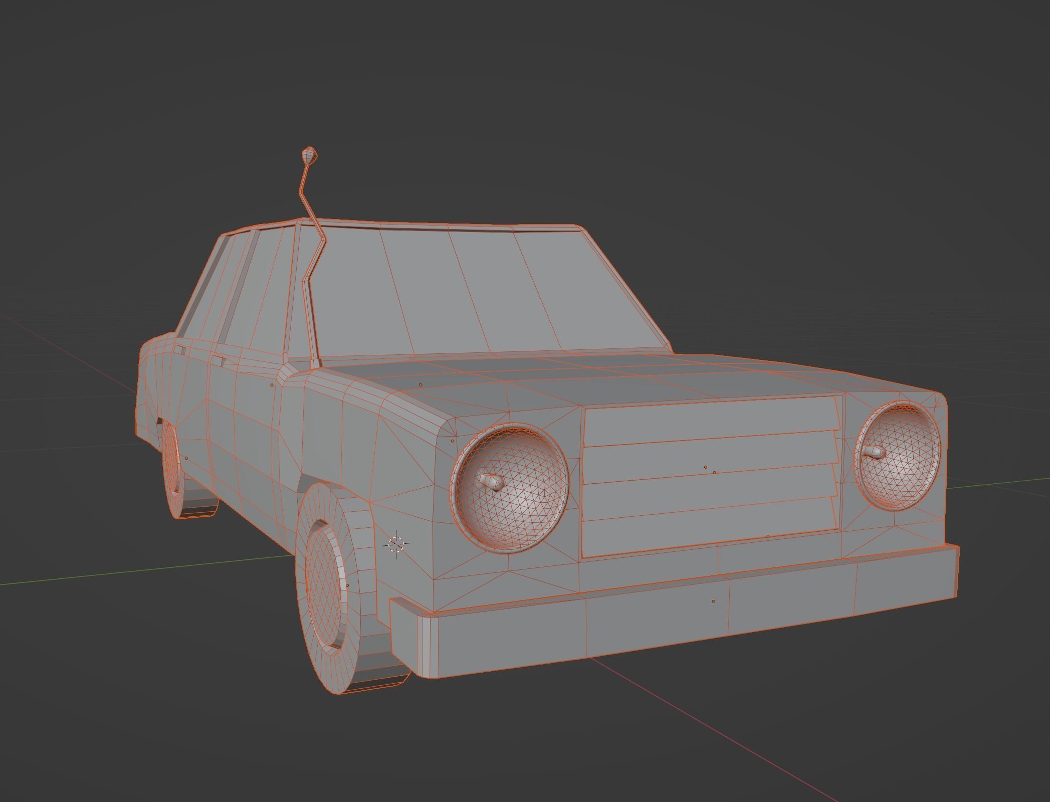 3D model Homer Simpson Car 3D Model - High-Detail Asset VR / AR / low ...