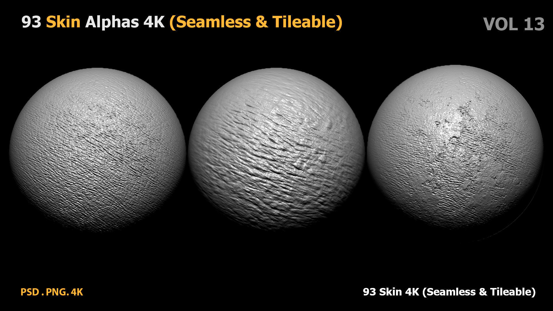 93 Skin Alphas Seamless Tileable Texture | CGTrader