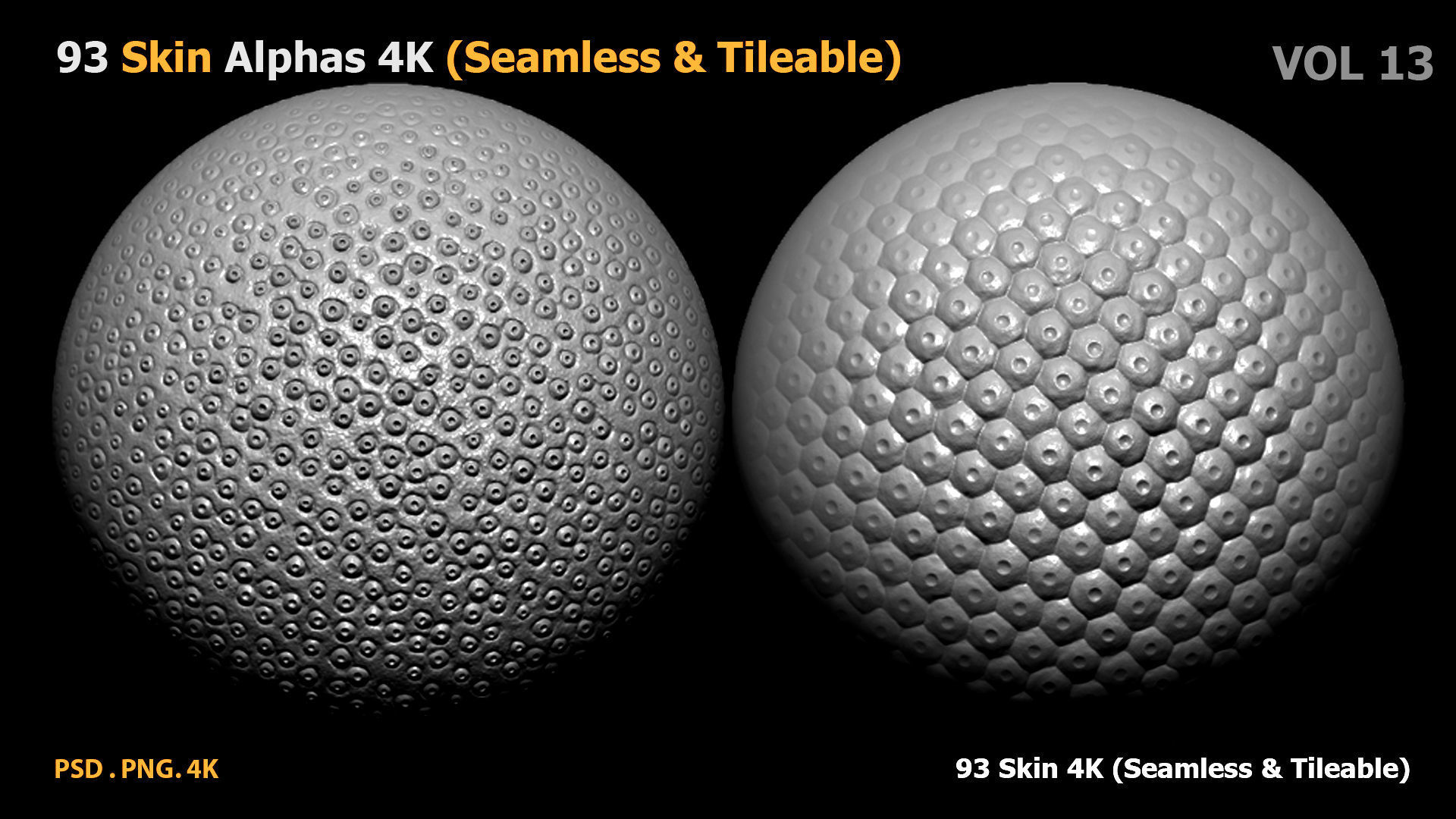 93 Skin Alphas Seamless Tileable Texture | CGTrader