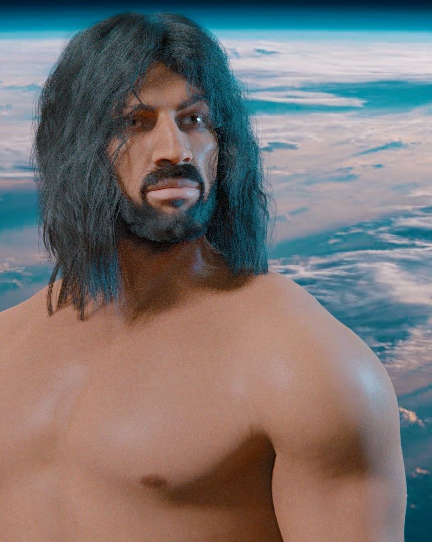 Mahmud - Arabian warrior - Rigged 3D model rigged | CGTrader