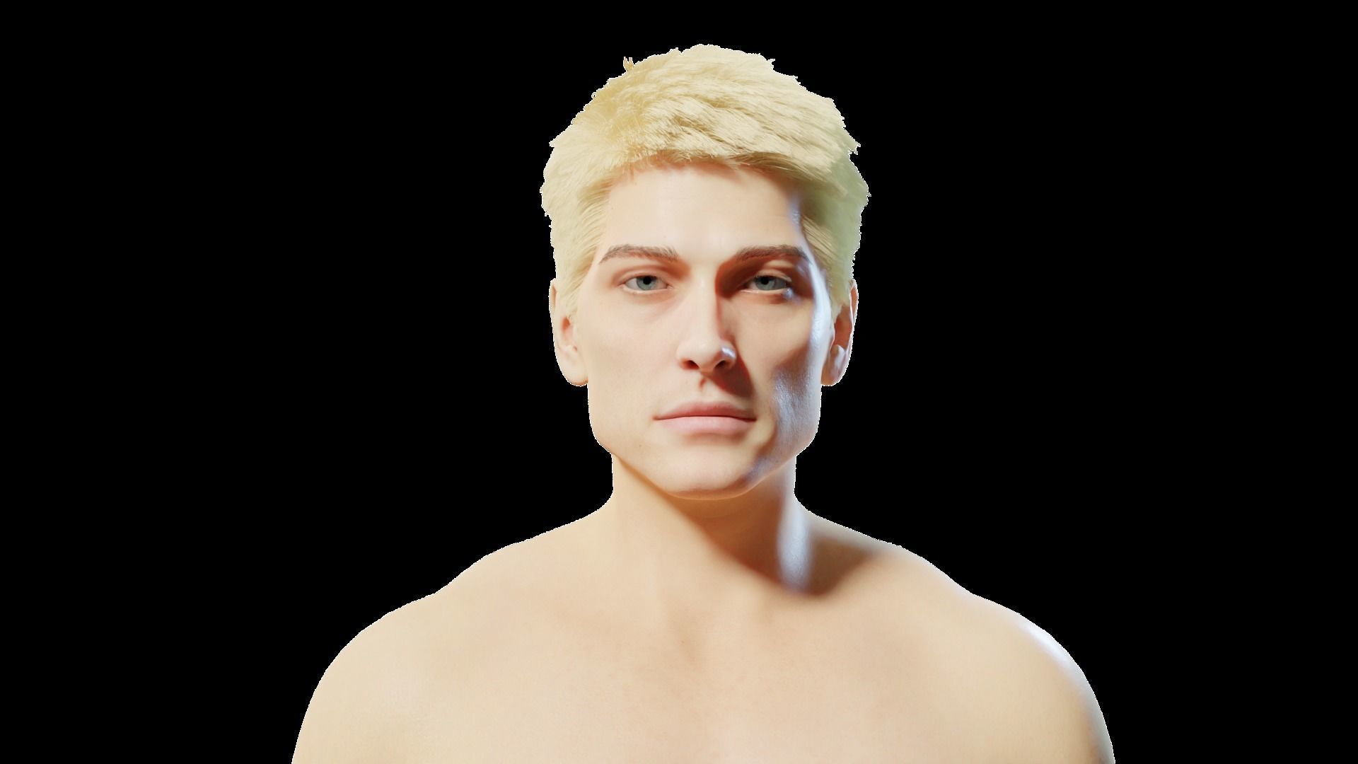 Vik - european character rigged 3D model rigged | CGTrader