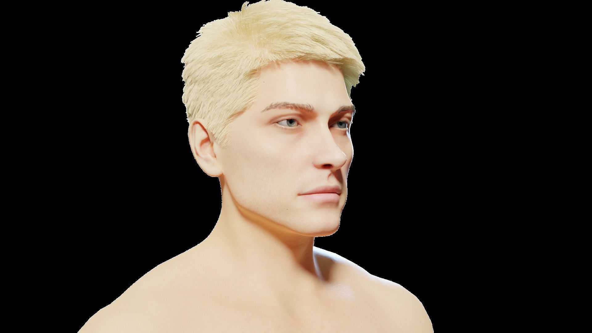 Vik - european character rigged 3D model rigged | CGTrader