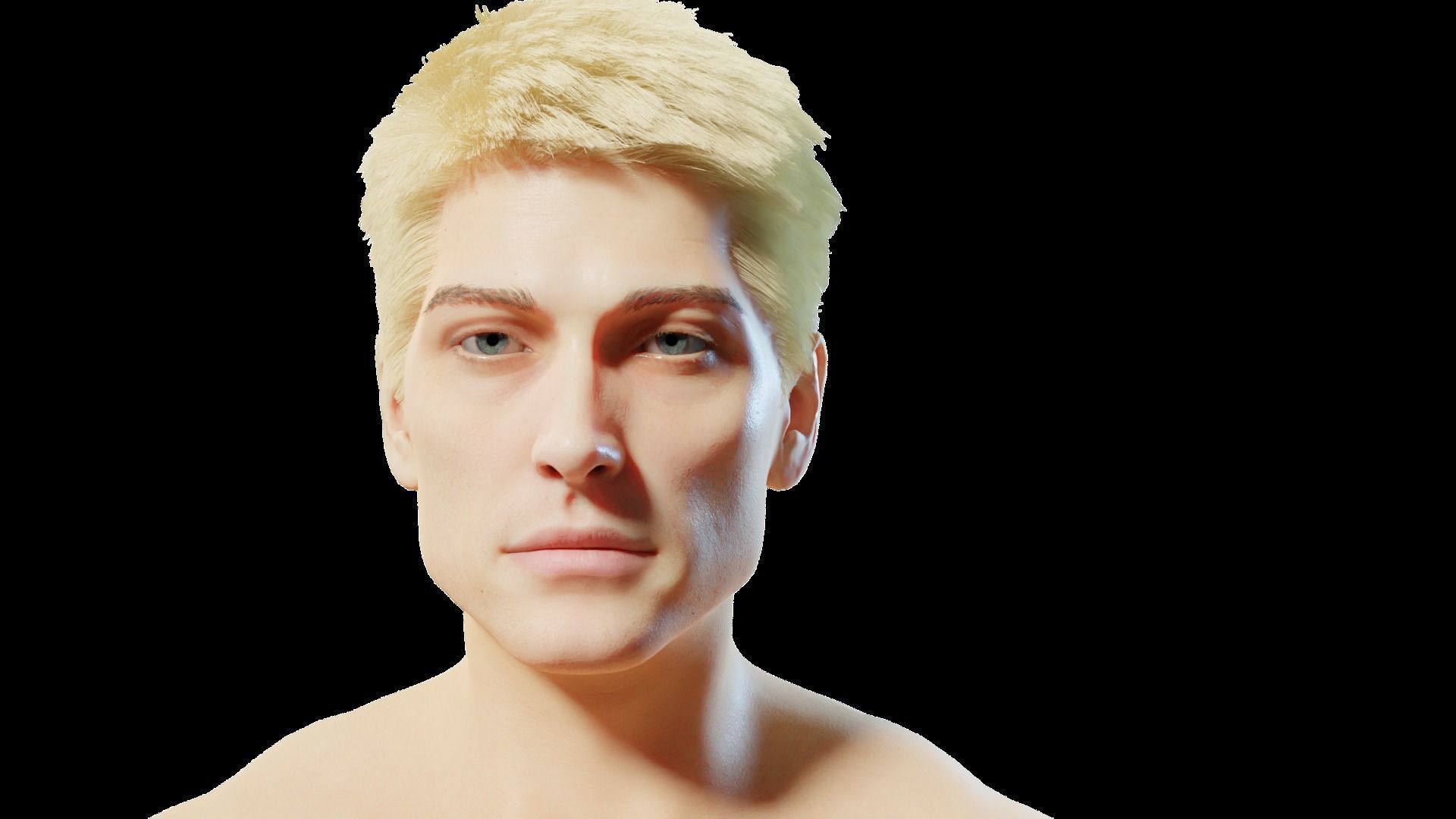 Vik - european character rigged 3D model rigged | CGTrader