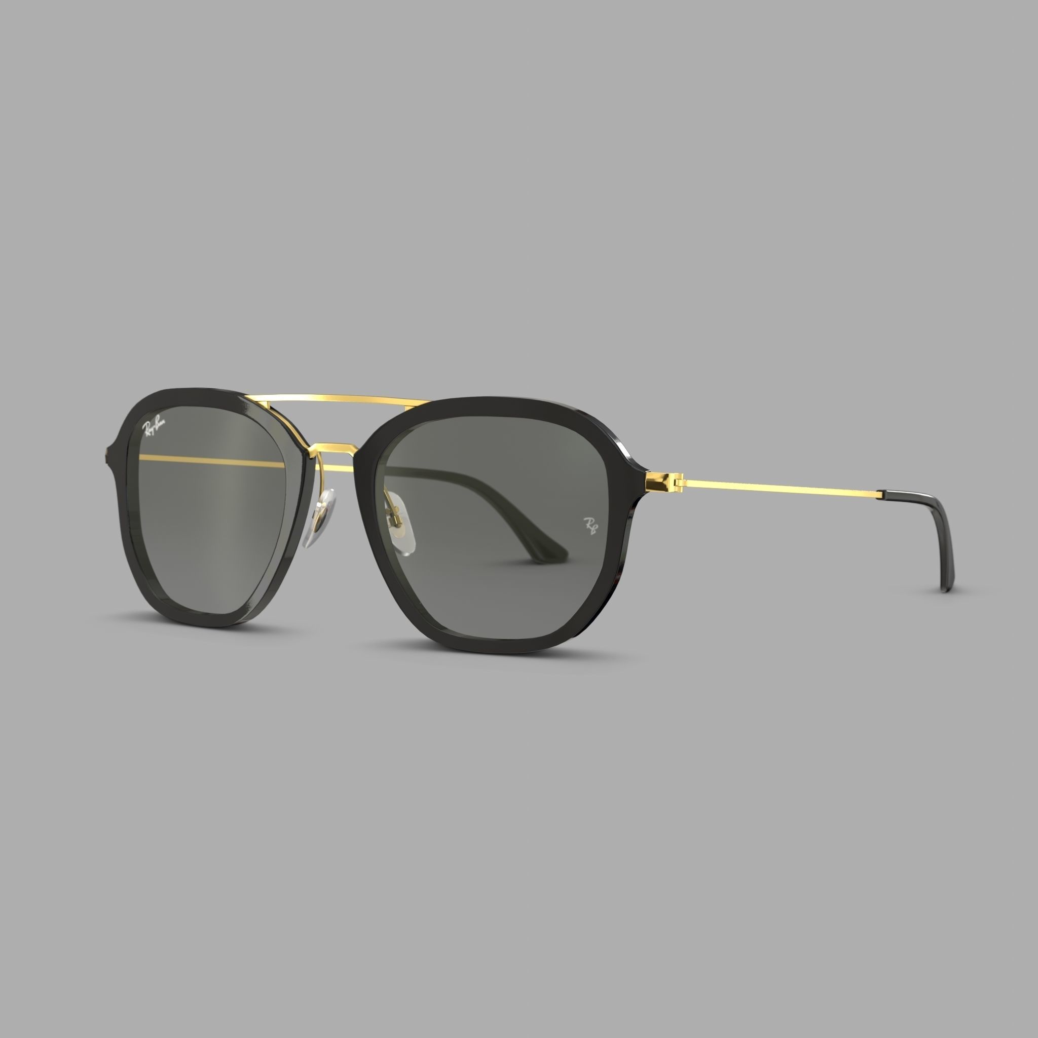 3D model Ray-Ban - RB4273 601 Sunglasses VR / AR / low-poly | CGTrader