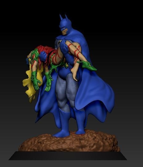 BATMAN Y ROBIN 3D model 3D printable | CGTrader