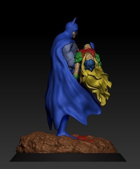 BATMAN Y ROBIN 3D model 3D printable | CGTrader