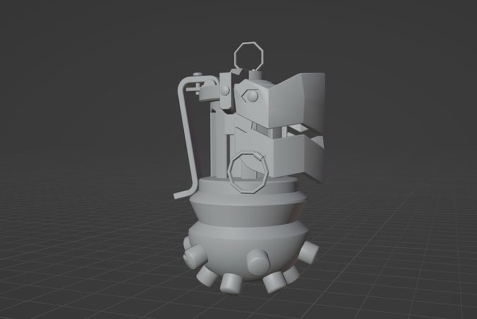 3D model Jinx grenade VR / AR / low-poly | CGTrader