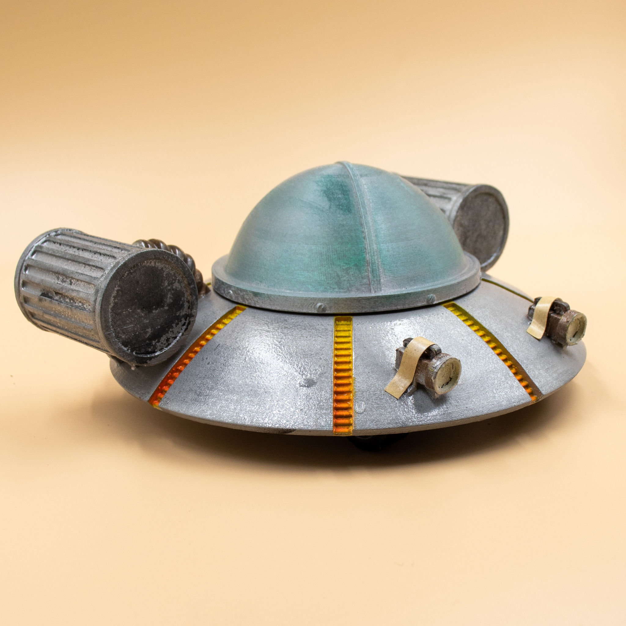 Space Cruiser Rick and Morty Rick Sanchez 3D model 3D printable | CGTrader