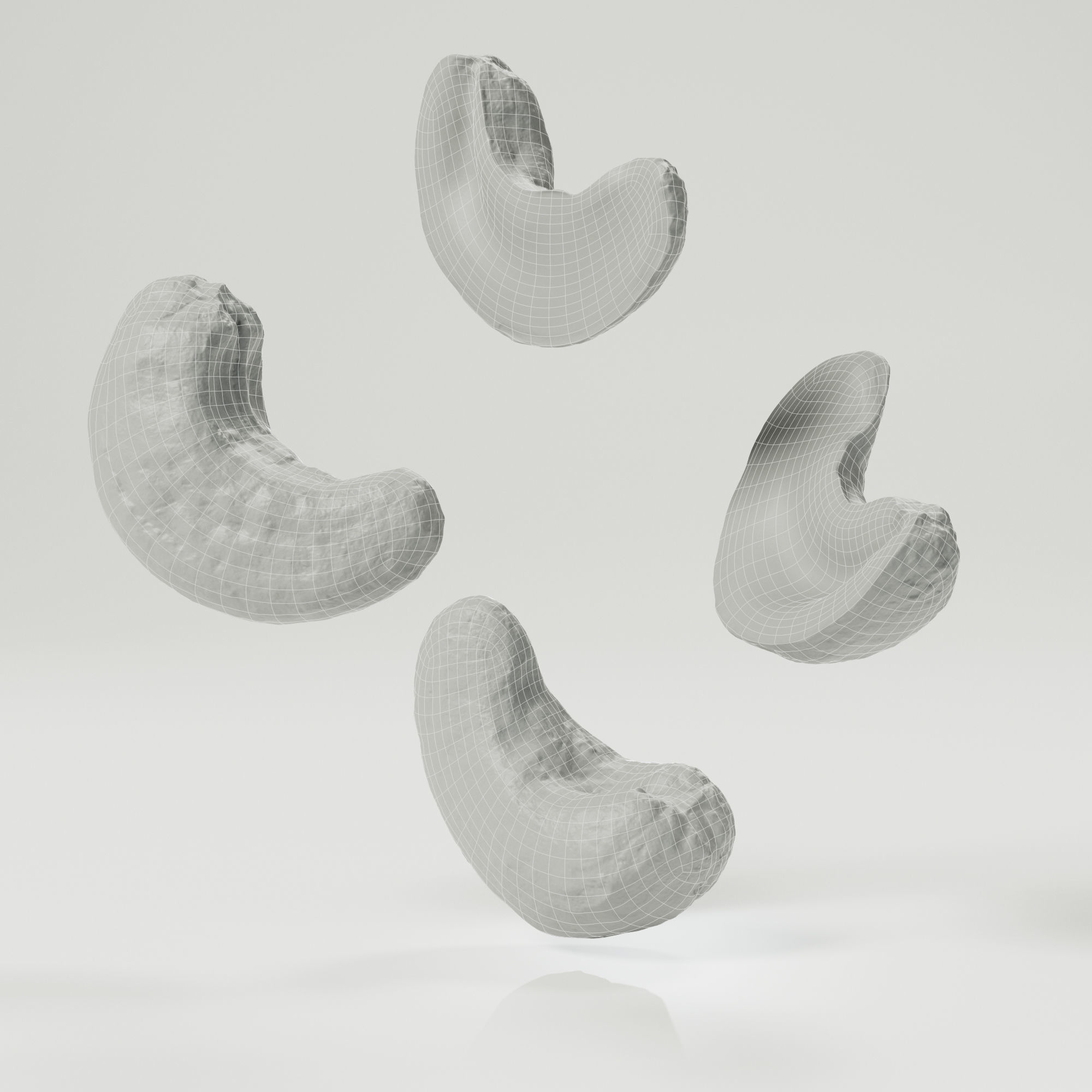 Cashew Nuts 3D model | CGTrader