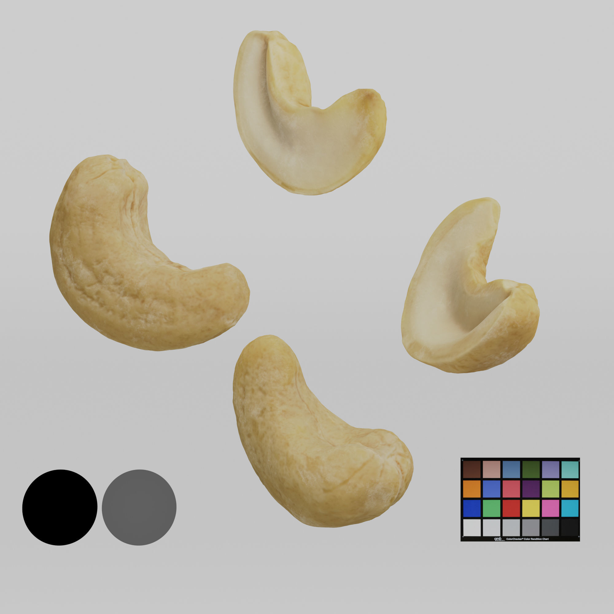 Cashew Nuts 3D model | CGTrader