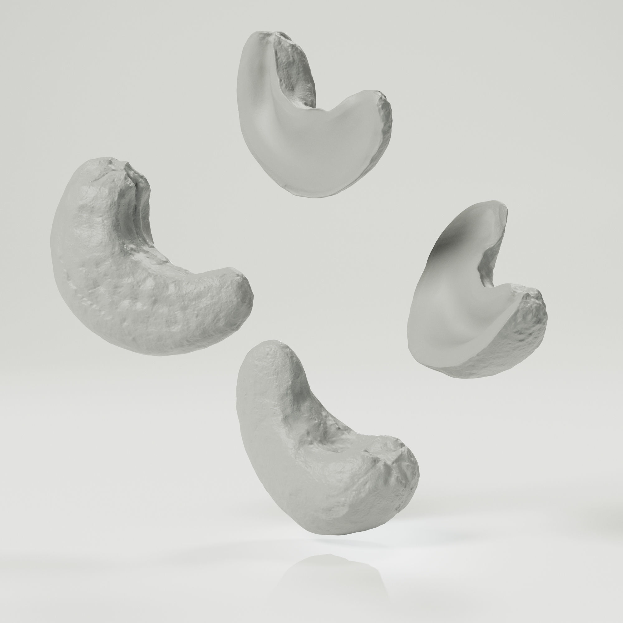 Cashew Nuts 3D model | CGTrader