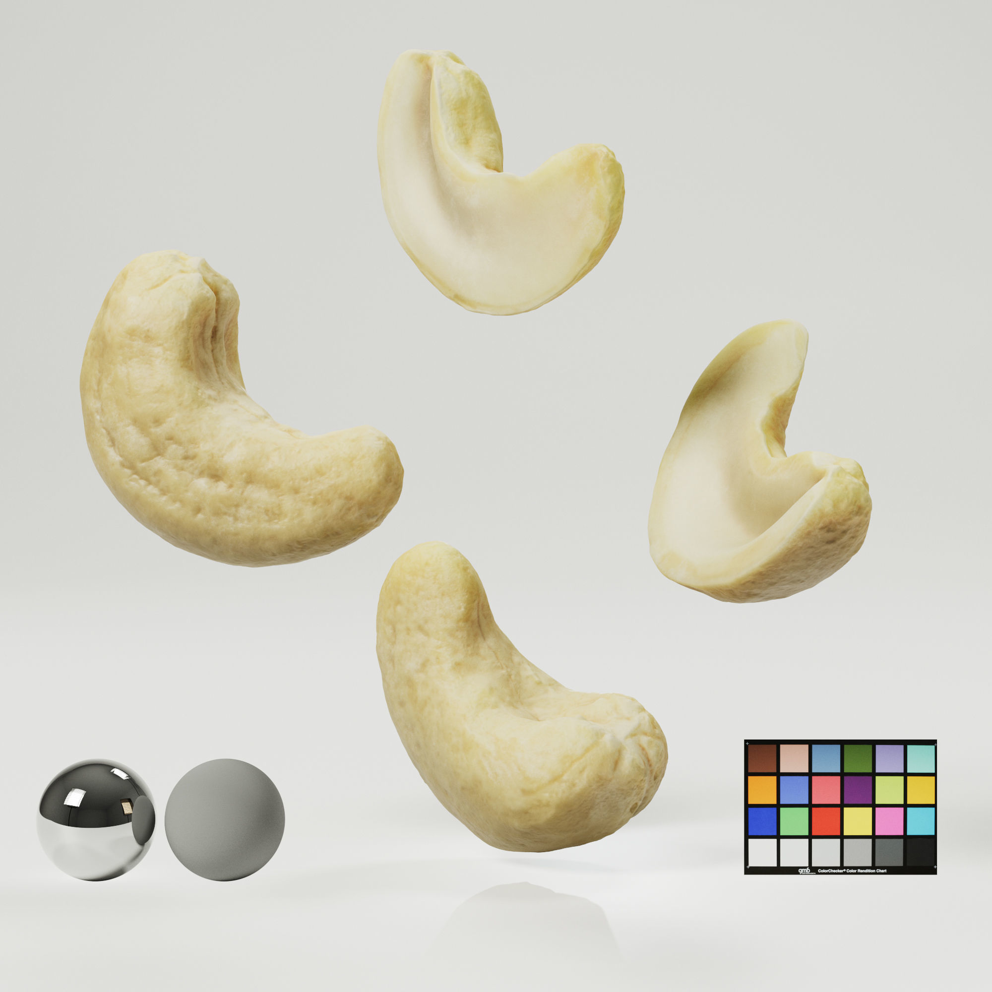 Cashew Nuts 3D model | CGTrader