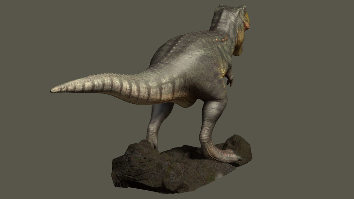 T-Rex - Jurassic 3D model 3D printable | CGTrader