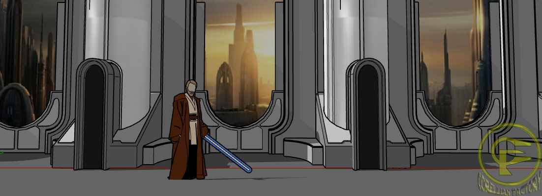 Diorama Templo Jedi 3D model 3D printable | CGTrader