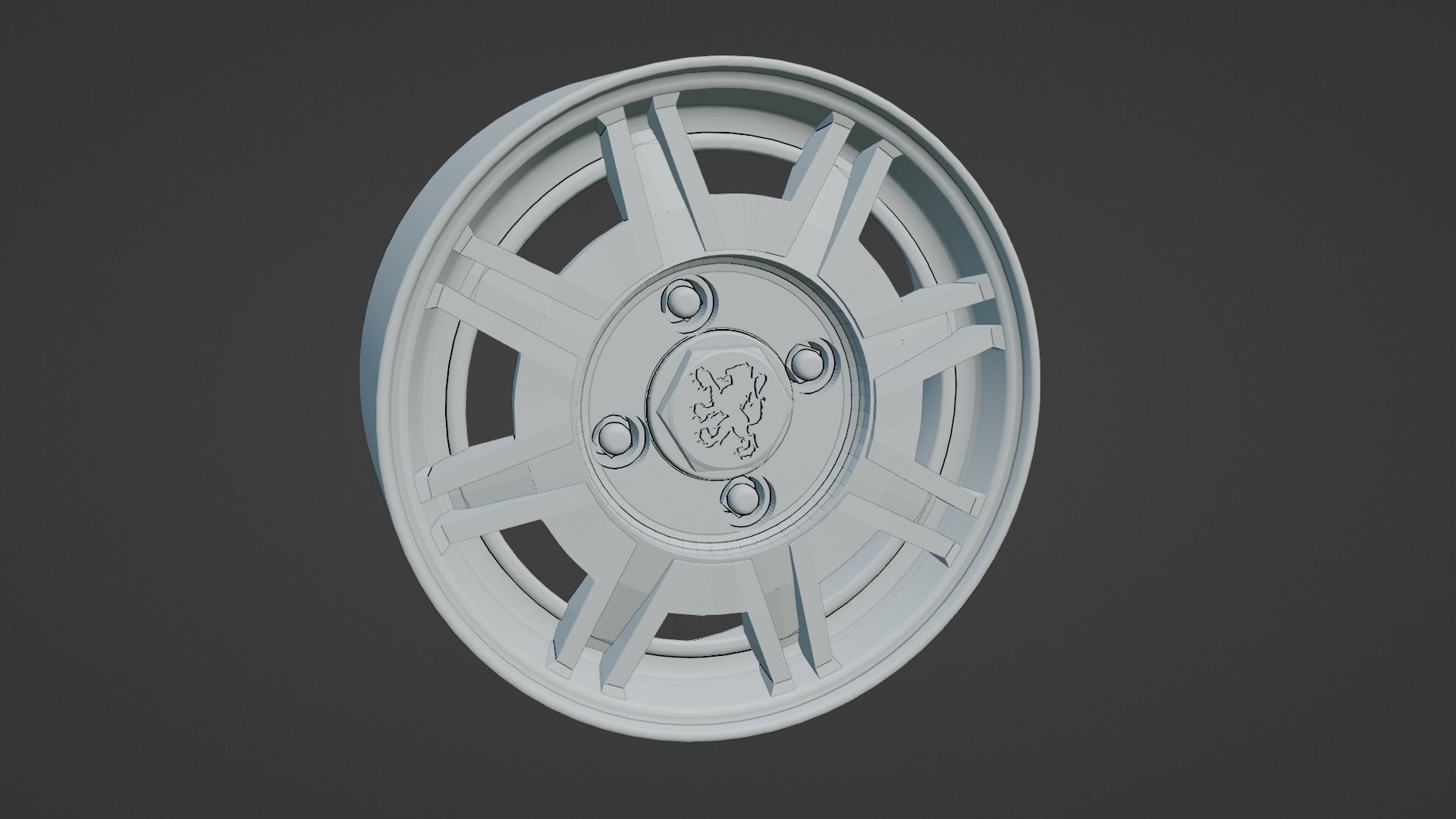 Rims Jantes TRX Peugeot 504 604 505 3D model | CGTrader